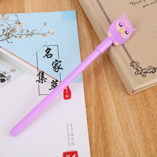 5pk Cute Owls Ballpoint Gel Pens Funky School Supply Kids Party Gift ...